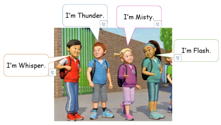 CEFR English Year 1 Unit 0 Friends | PDF