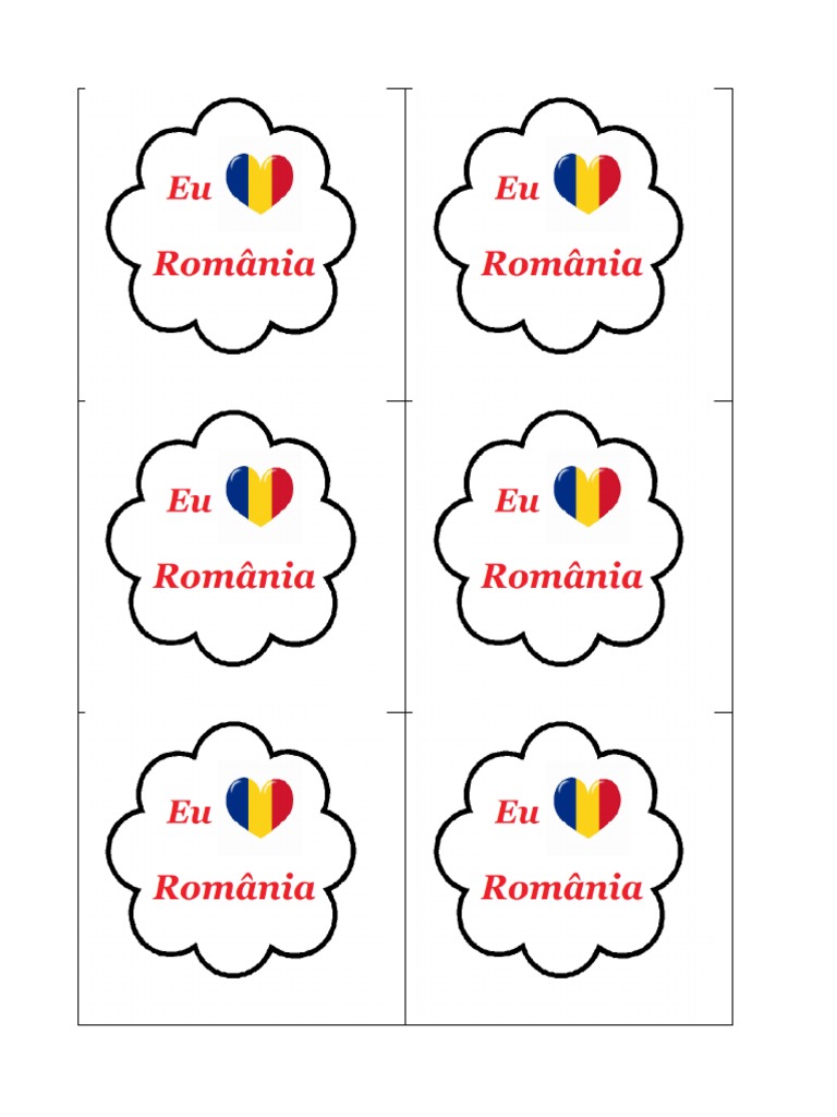 Sabloane Ecuson 1 Decembrie | PDF
