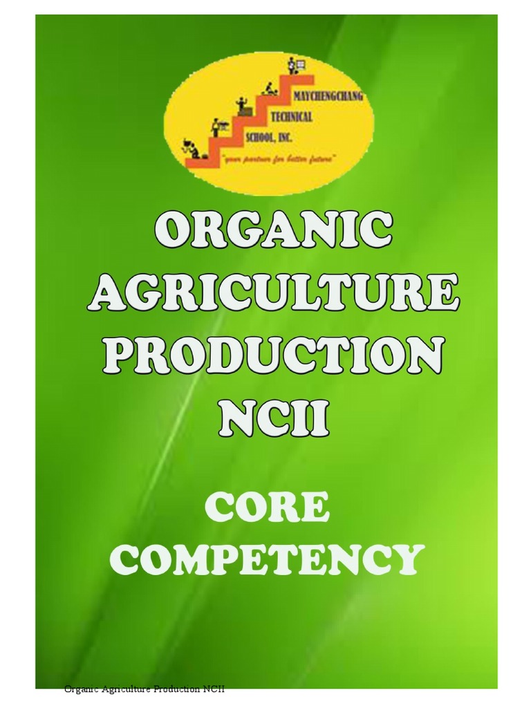 CBLM Oap Ncii Core MCC | PDF | Organic Farming | Chicken CBLM Oap Ncii Core MCC | PDF | Organic Farming | Chicken
