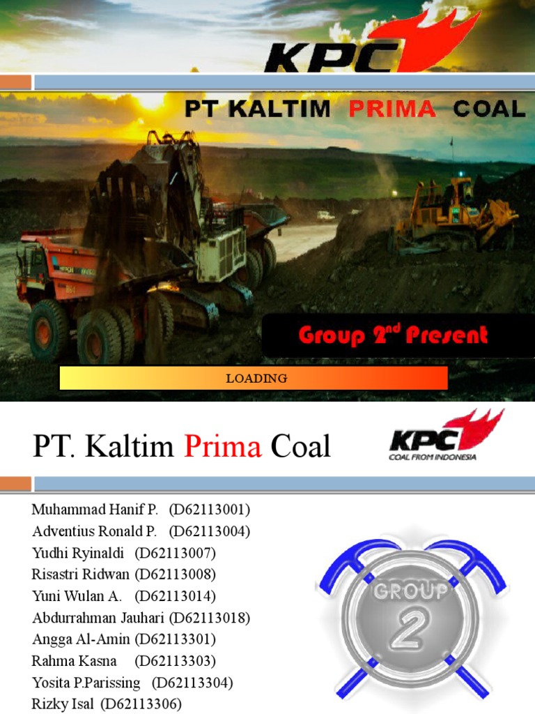 PT Kaltim Prima Coal KPC | PDF | Bituminous Coal | Coal Mining