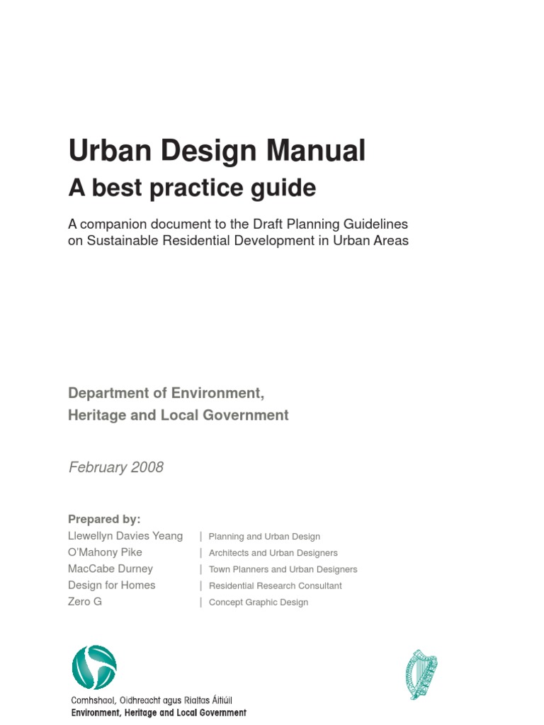 Urban Design Manual | PDF | Urban Design | Sustainability