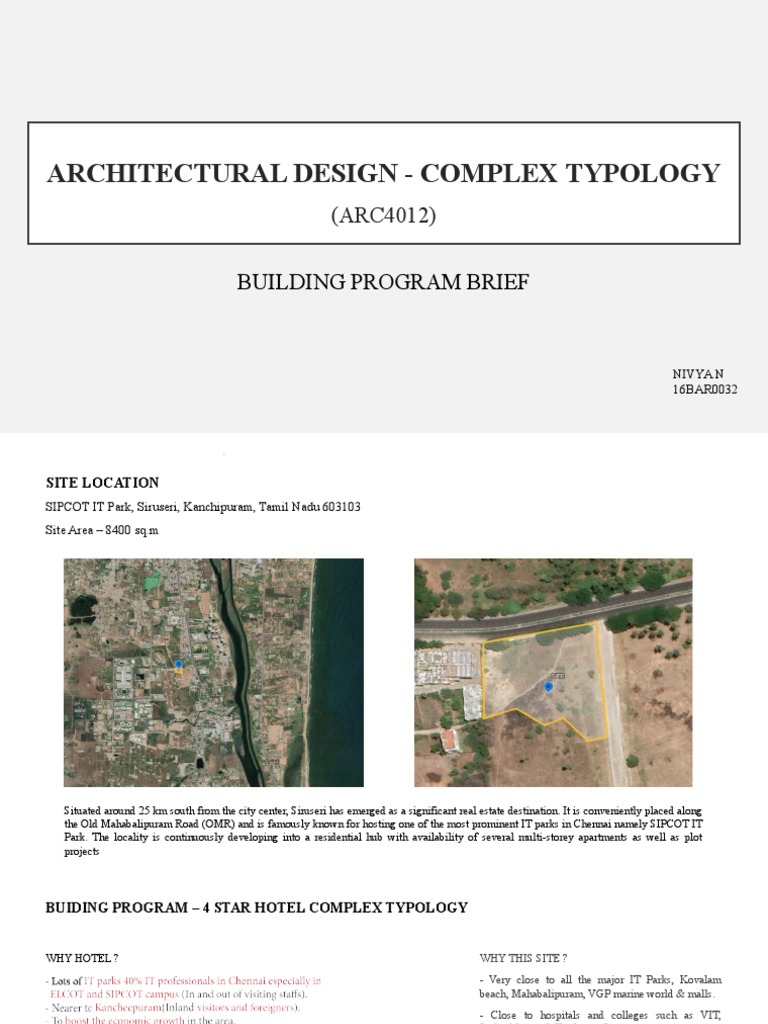 Architectural Design - COMPLEX TYPOLOGY | PDF