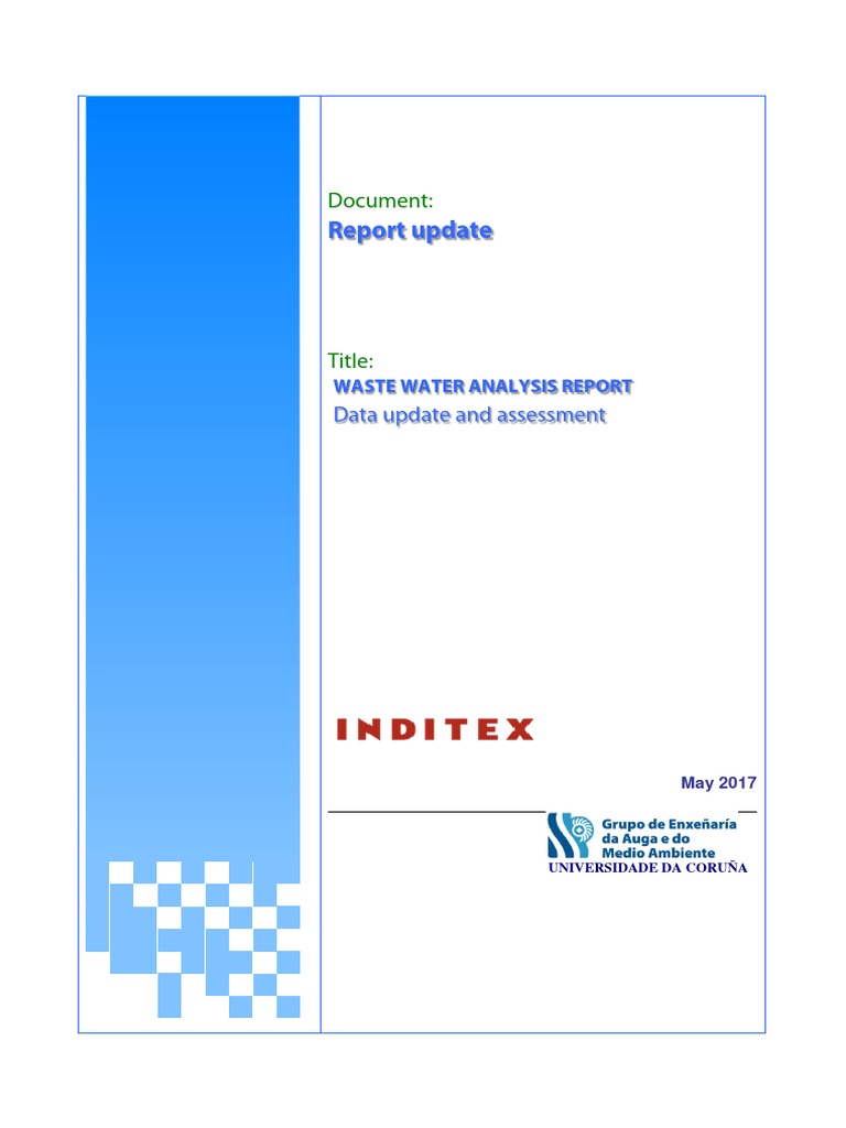 Waste Water Analysis Report | Download Free PDF | Outlier | Sewage ...