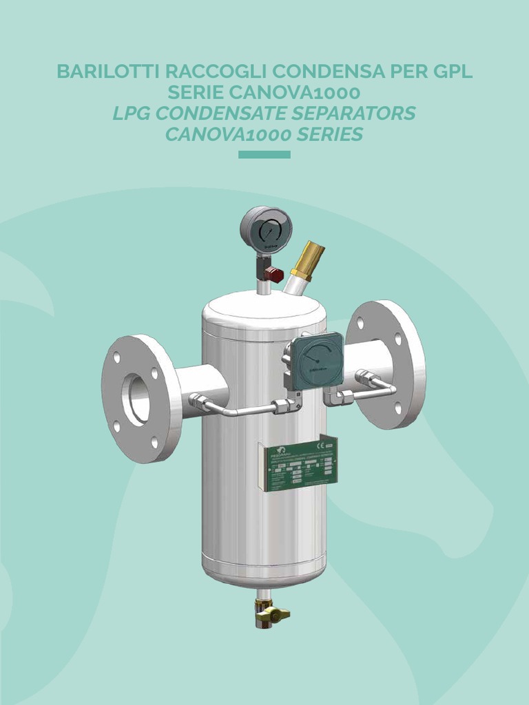 LPG Condensate Separators - Canova1000 Series | PDF