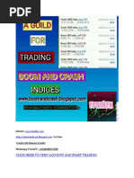 Volatility Indices Guide Sheet | PDF