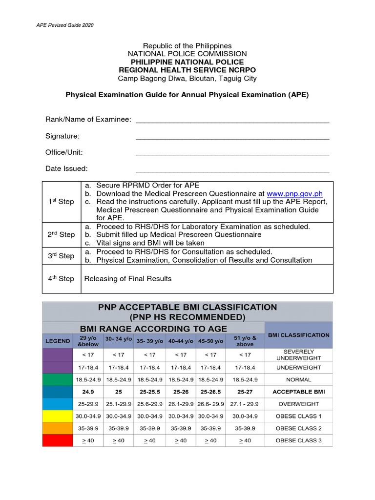 Ape Form - Ape Guide and Ape Report 2018 | PDF | Obesity | Epidemiology