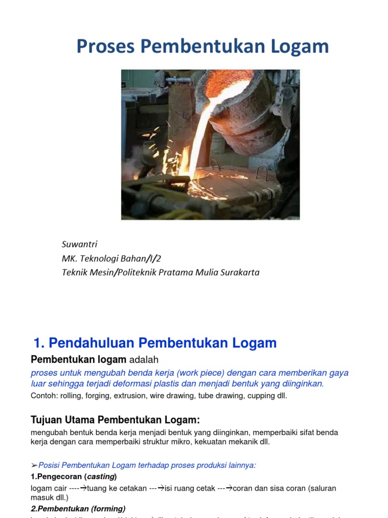 Proses Pembuatan Logam 6 Pdf