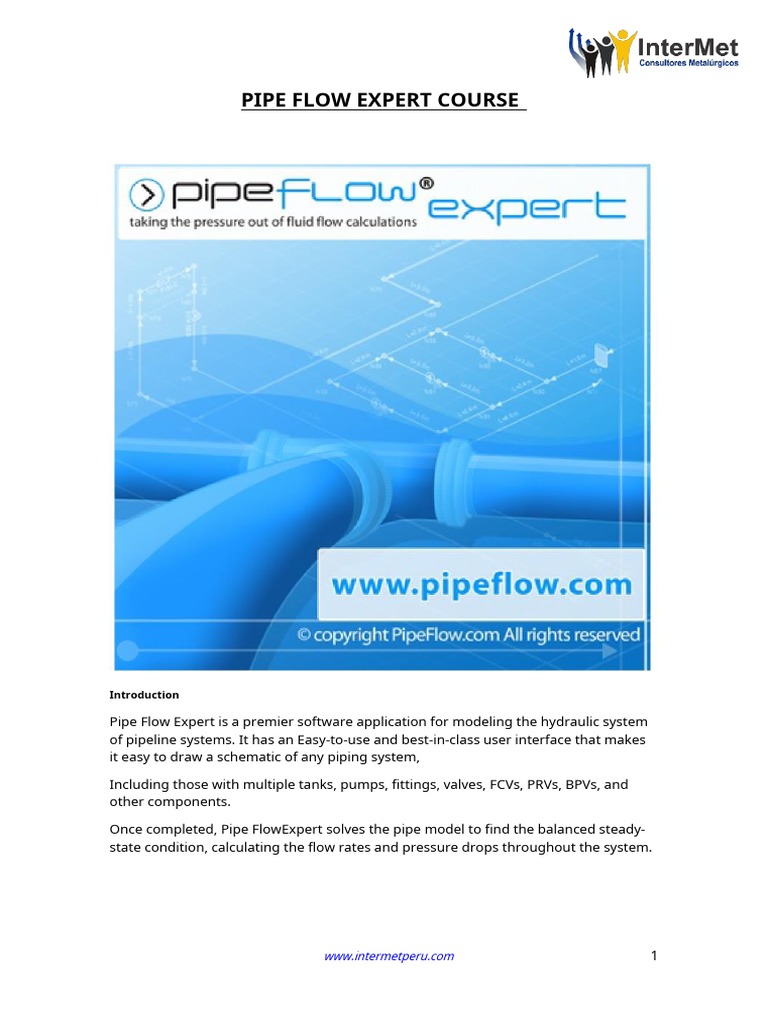 Pipe Flow Expert 4 PDF Free - Es.en | PDF | Pump | Viscosity