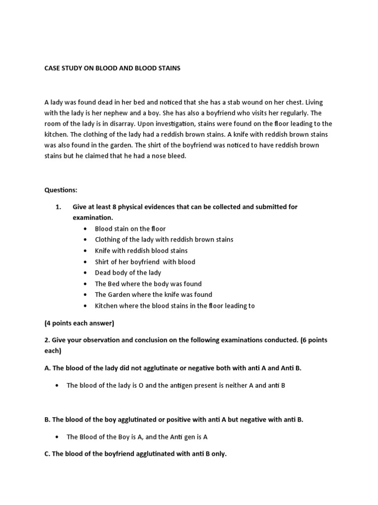Chemistry | PDF | Blood Type | Medical Specialties