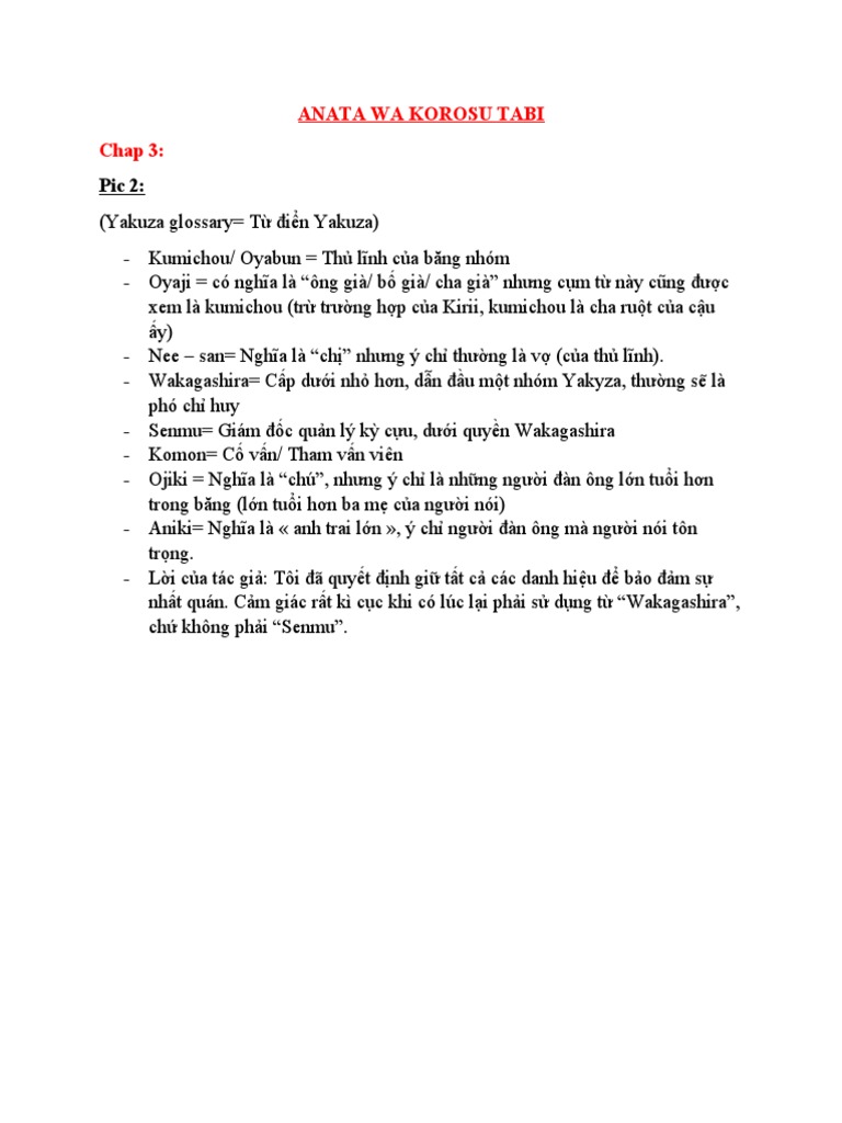 Chap 3 (Anata Wa Korosu Tabi) | PDF
