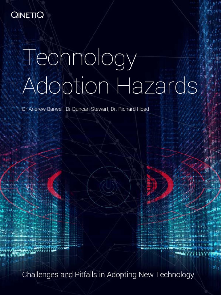 Technology Adoption Risks | PDF | Risk | Artificial Intelligence