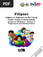 4TH QUARTER Module PAGBASA-PAGSUSURI (Week1&2) | PDF