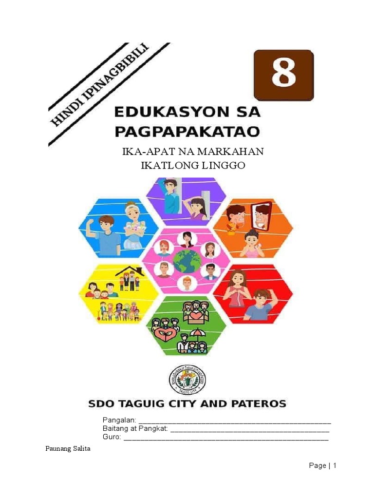 Hybrid - EsP8 Q4 Week No.3 | PDF