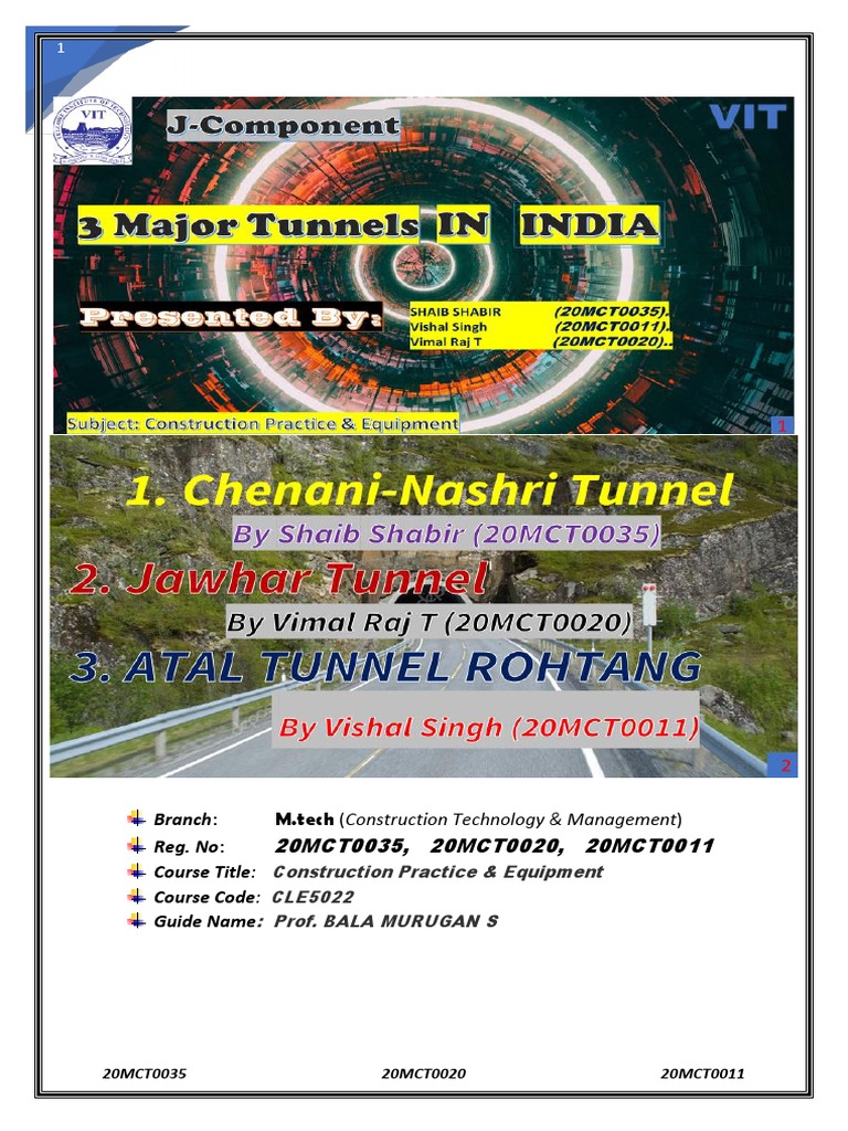 Branch: M.tech (Construction Technology & Management) Reg. No: Course ...