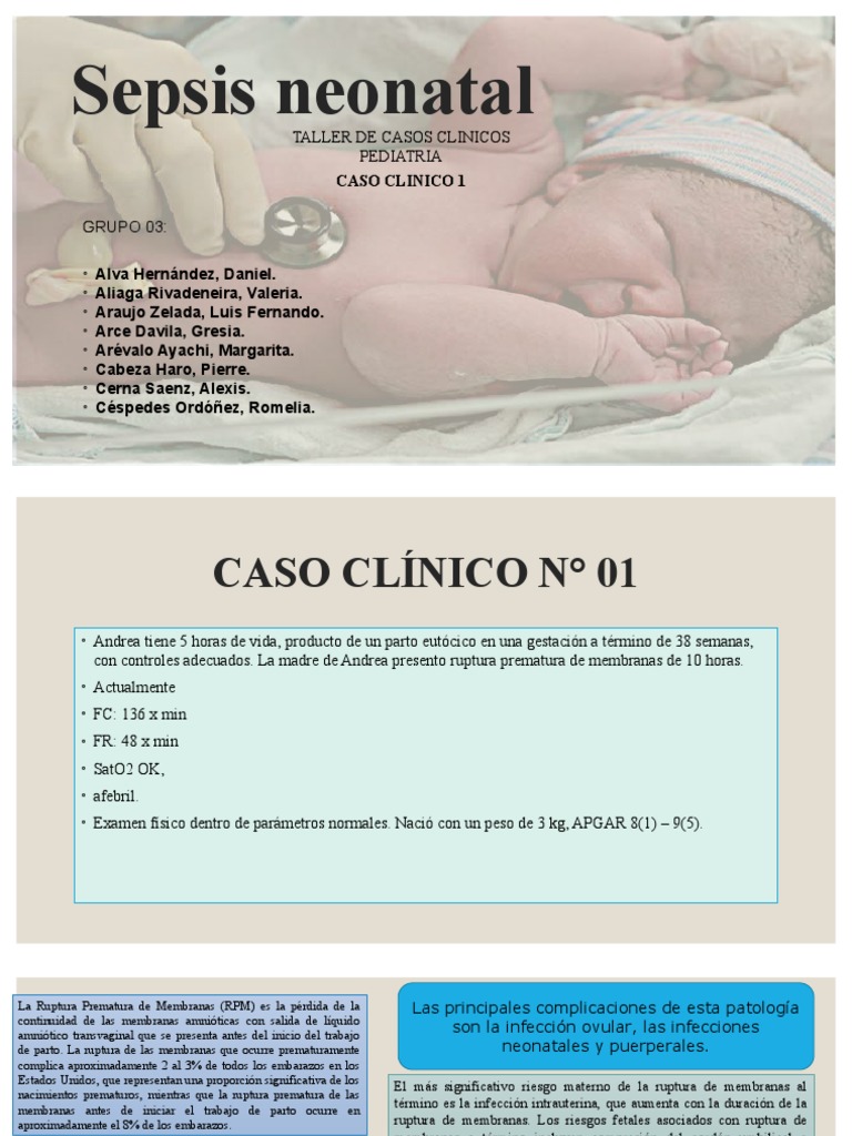 Sepsis Neonatal | PDF | Parto | Septicemia