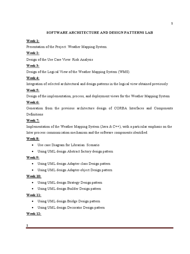 Sadp Lab Manual Edited | PDF | Class (Computer Programming) | Systems Engineering