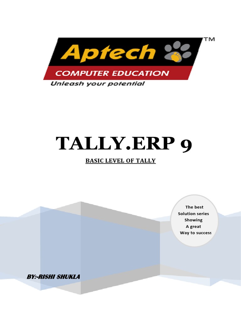 Tally Notes | PDF | Financial Transaction | Debits And Credits