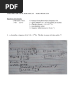 Plancks Constant Worksheet 2 PDF | PDF | Light | Frequency