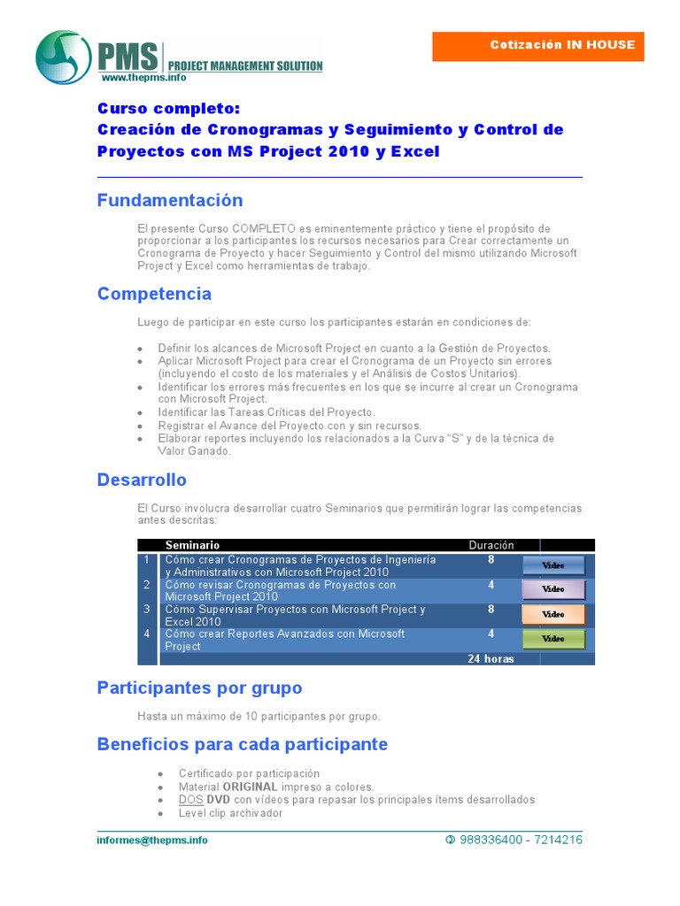 1-IN HOUSE - Curso Completo de MICROSOFT PROJECT 2010 | PDF | Microsoft ... 1-IN HOUSE - Curso Completo de MICROSOFT PROJECT 2010 | PDF | Microsoft ...