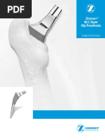 Stryker Exeter V40 Surgical Guide | PDF | Hip | Musculoskeletal System
