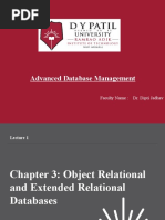 Object Identity and Reference Types in SQL | PDF | Databases | Sql