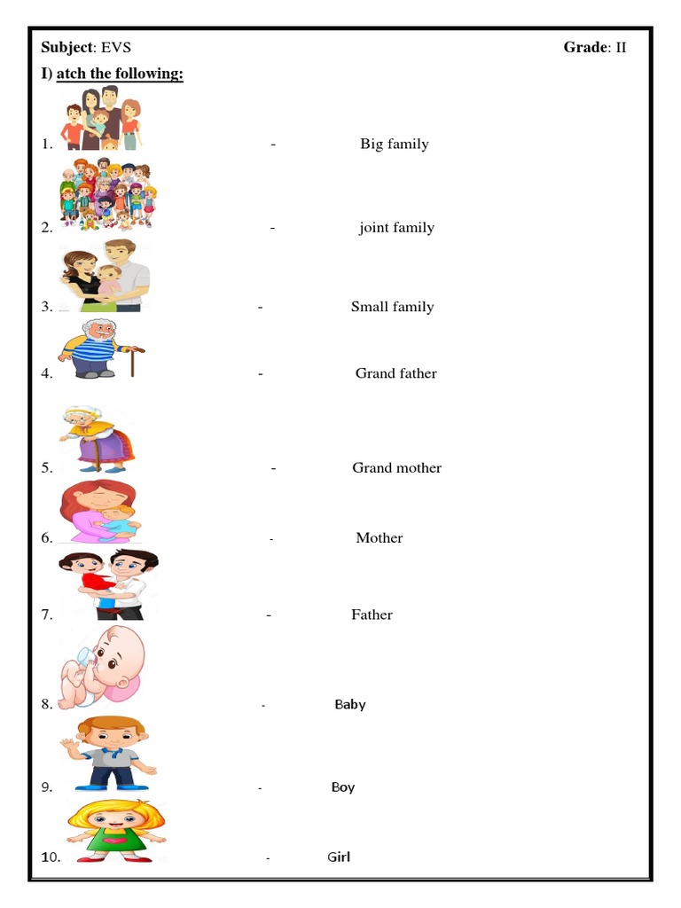 GRADE 2 EVS Study Materials | PDF | Foreign Language Studies | Wellness