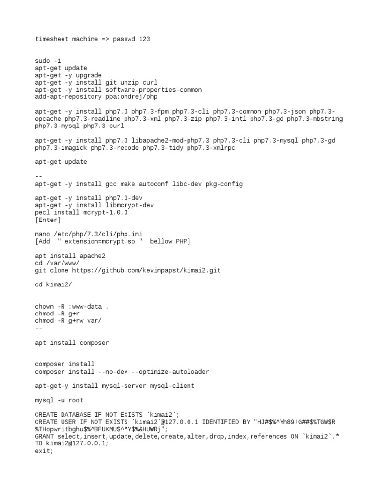 Kimai 2 | PDF | Utility Software | Information Technology Management
