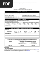 Formato DC 3 Microsoft Word | PDF