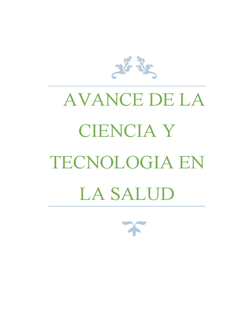 Avances en Ciencia y Tecnología Médica | PDF | Cáncer | Medicina CLINICA