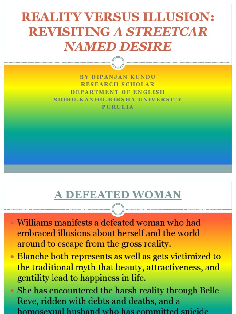 Reality Versus Illusion | PDF