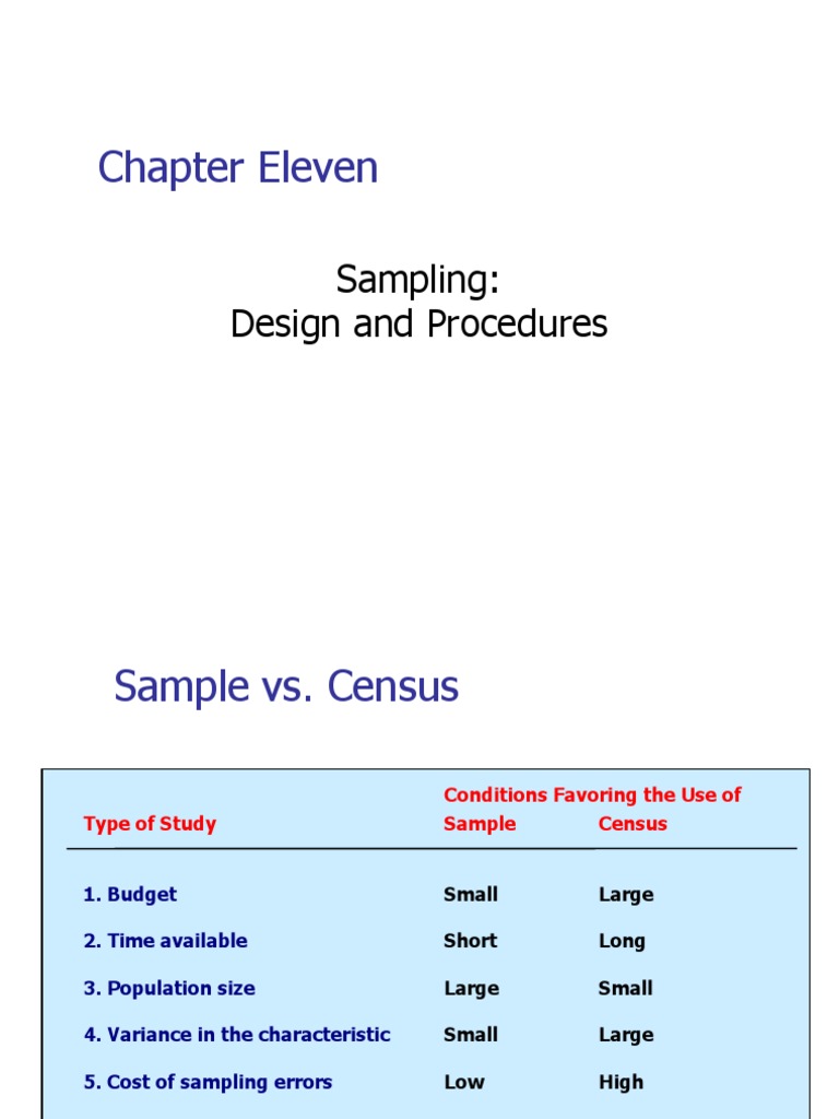 Sampling Design and Techniques Overview | PDF | Stratified Sampling ...