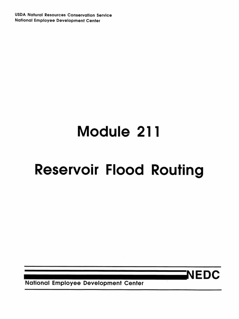 Reservoir Flood Routing2 | PDF