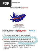 Chapter Polymerisation Method | PDF | Polymerization | Polymers
