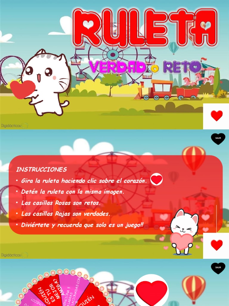 Ruleta San Valentin | PDF
