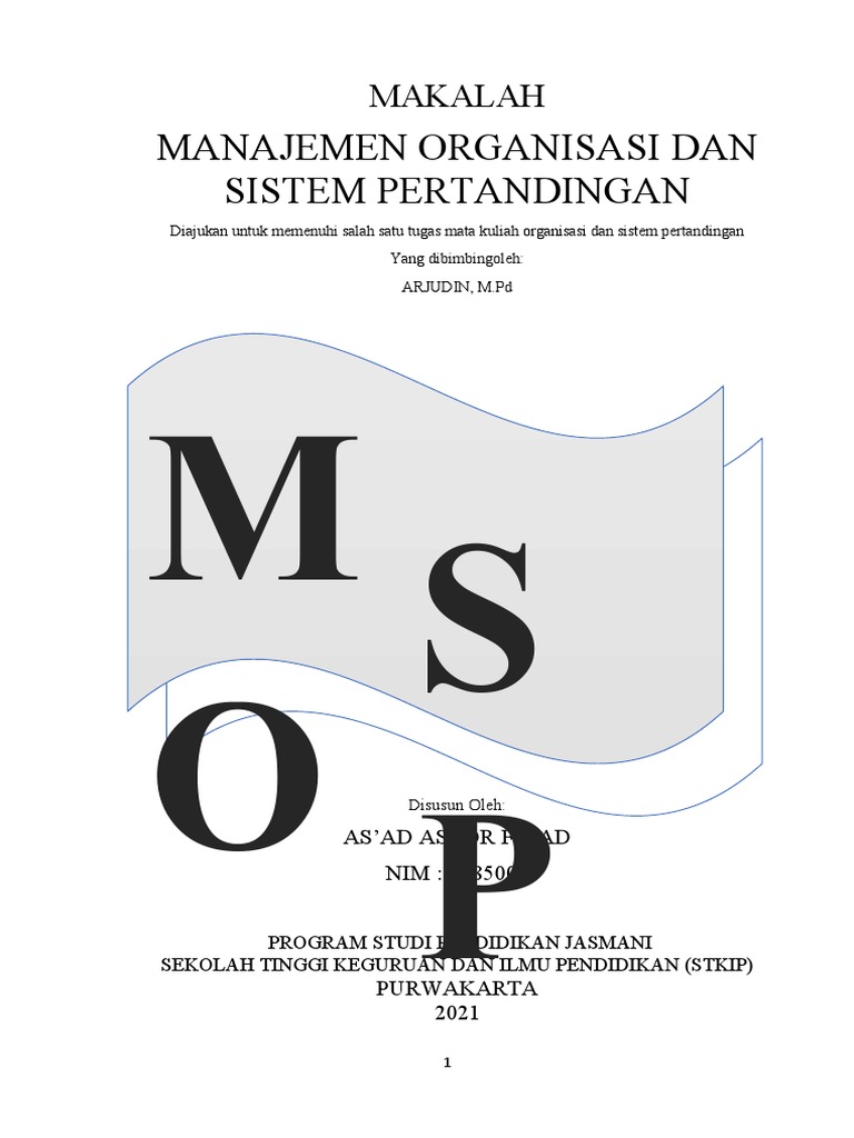 Manajemen Organisasi | PDF | Karier & Perkembangan
