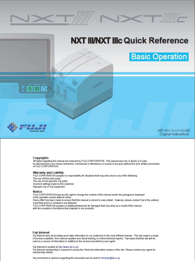 NXT Iii/Nxt Iiic NXT Iii/Nxt Iiic Quick Reference Quick Reference | PDF ...