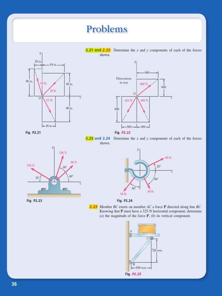 TALLER 2 Estatica | PDF | Force | Mechanical Engineering