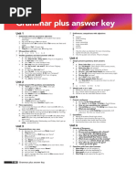 Interchange 3 - Workbook Answer Key - 5th Ed | PDF