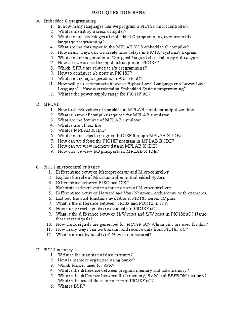 PIC18F Programming Guide | PDF | Microcontroller | Embedded System