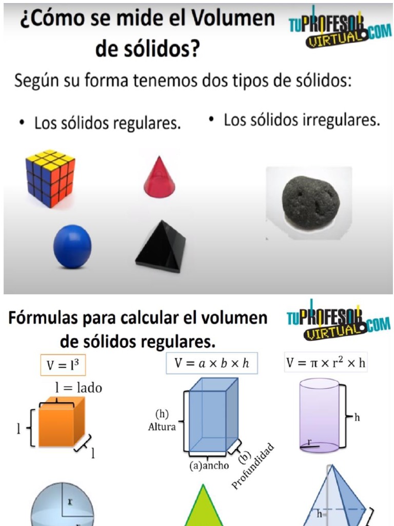 Trabajo Volumen de Solidos | PDF