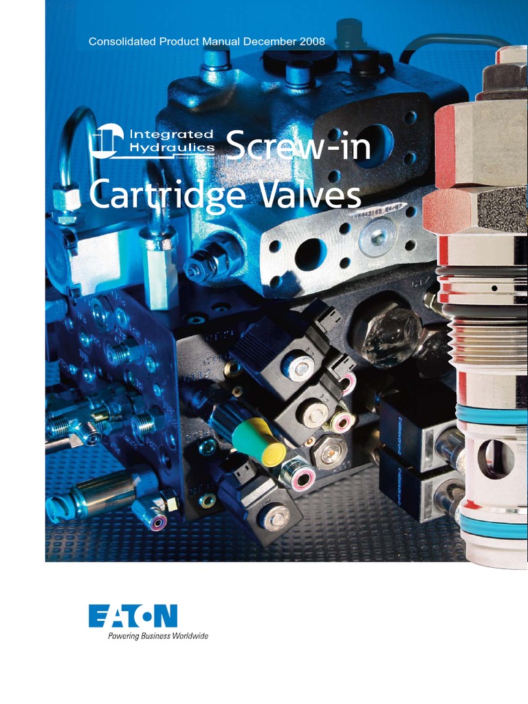 Elemente Hidraulice EATON | PDF | Valve | Chemical Engineering