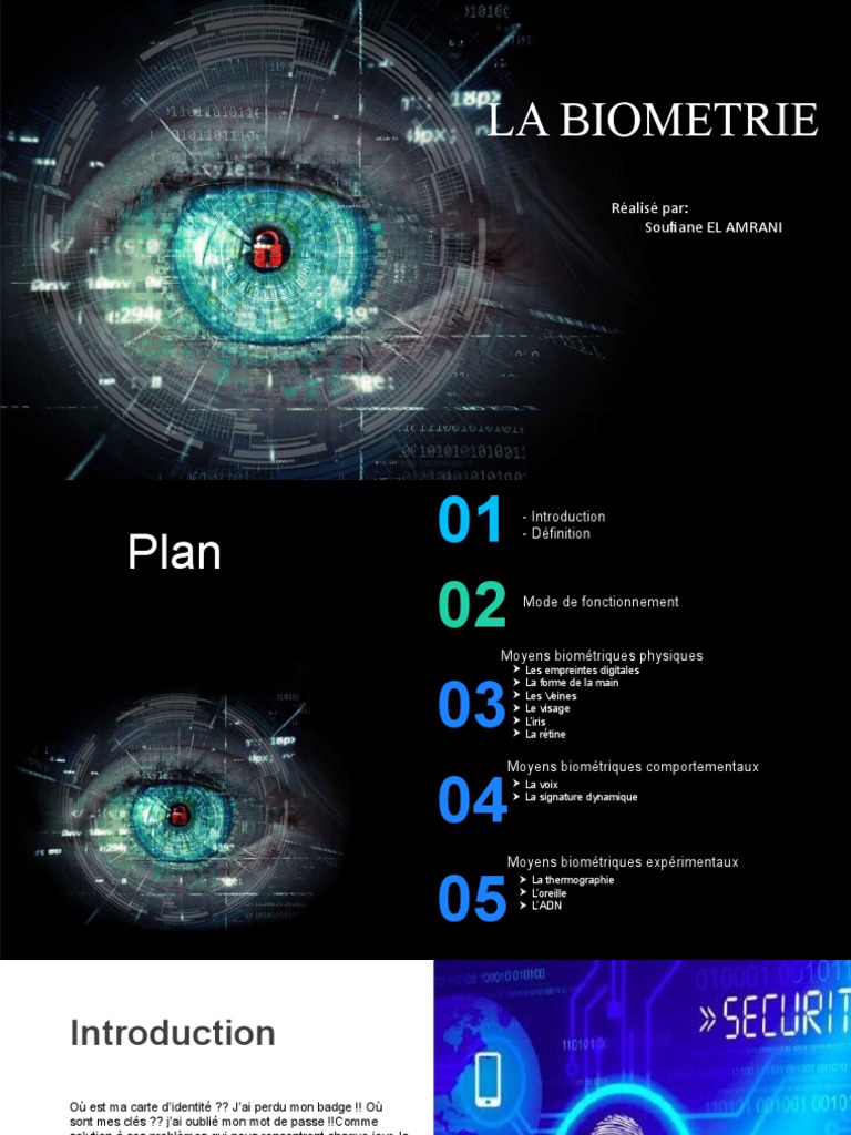 La Biométrie | PDF | Biométrie | Empreinte digitale
