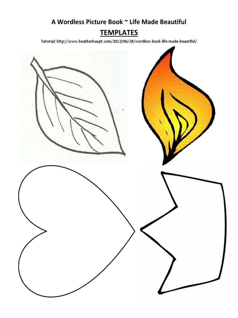 Templates: A Wordless Picture Book Life Made Beautiful | PDF | Self ...