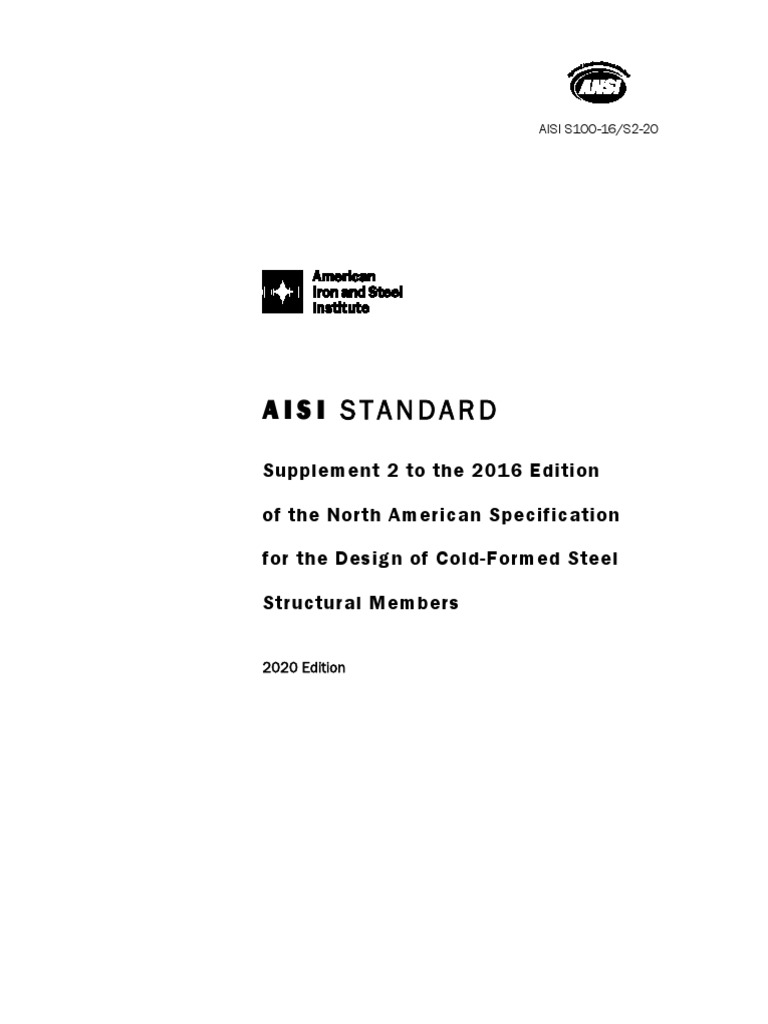Aisi Standard | PDF | Sheet Metal | Screw