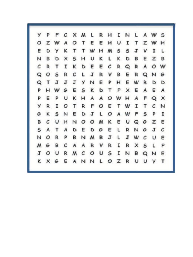 Sopa de Letras ABP | PDF