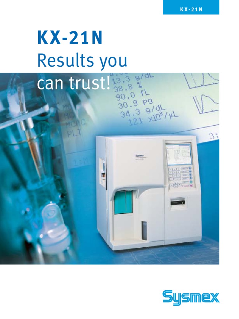 KX-21N: Results You Can Trust! An Introduction to the Capabilities and ...