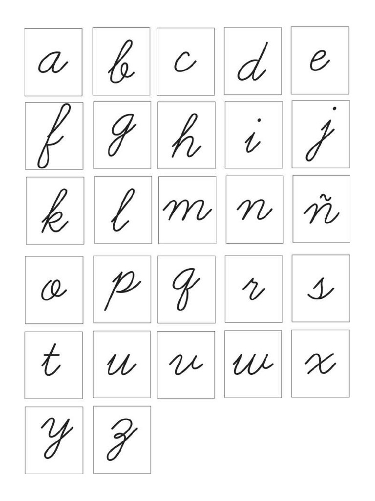 Letras Sueltas | PDF