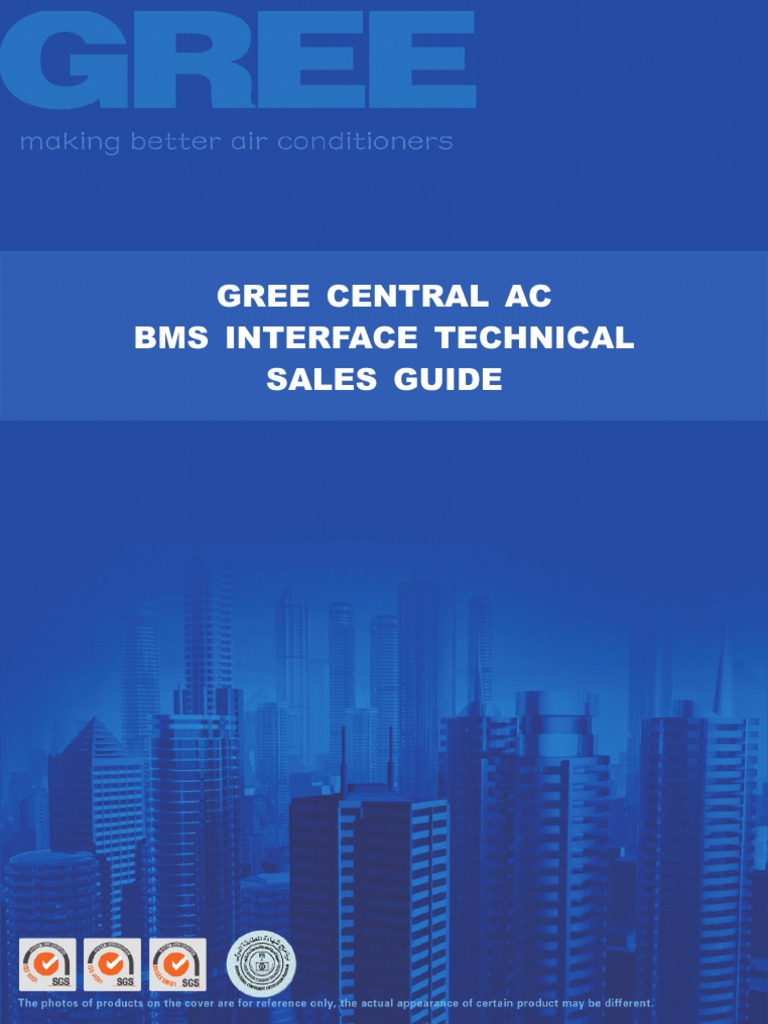 Gree Central Ac Bms Interface Technical Sales The Specification of ...