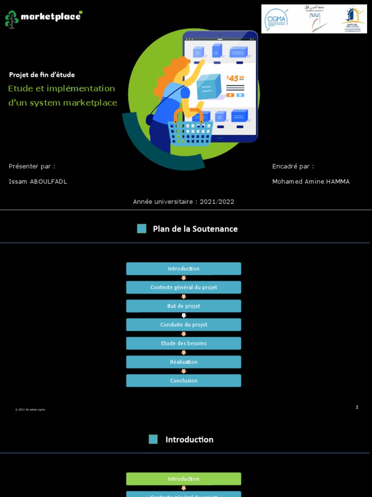 Pfe Presentation Aboulfadl Issam | PDF | Application | Informatique