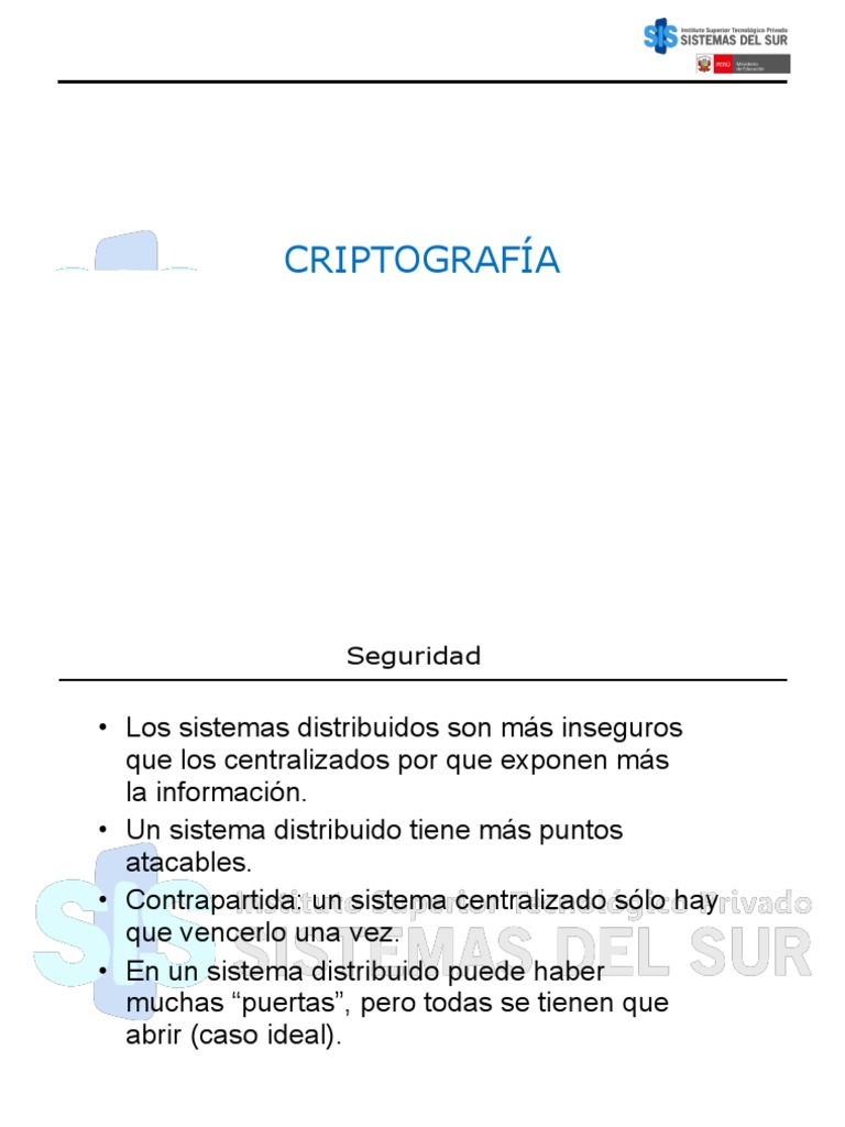 1.4. Criptografia | PDF | Clave (criptografía) | Cifrado